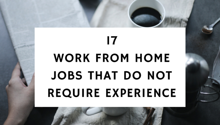 17 Work From Home Jobs That Do Not Require Experience