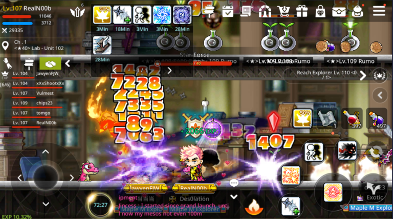 MapleStory M - How To Level Up Fast In This Mobile Game