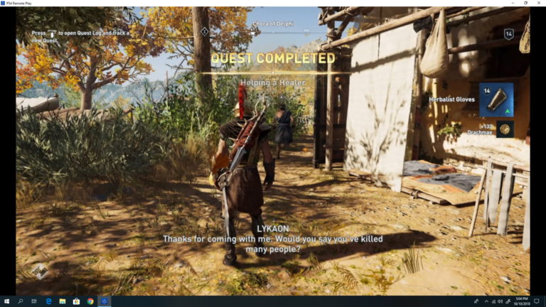 Ac Odyssey Helping A Healer Quest Walkthrough