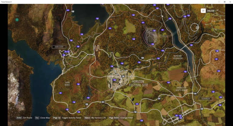 Forza Horizon 4: Location Of All Fast Travel And Influence Boards