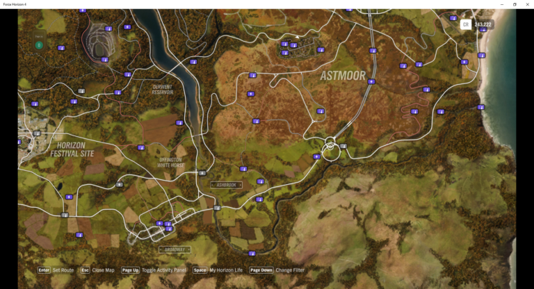 Forza Horizon 4: Location Of All Fast Travel And Influence Boards