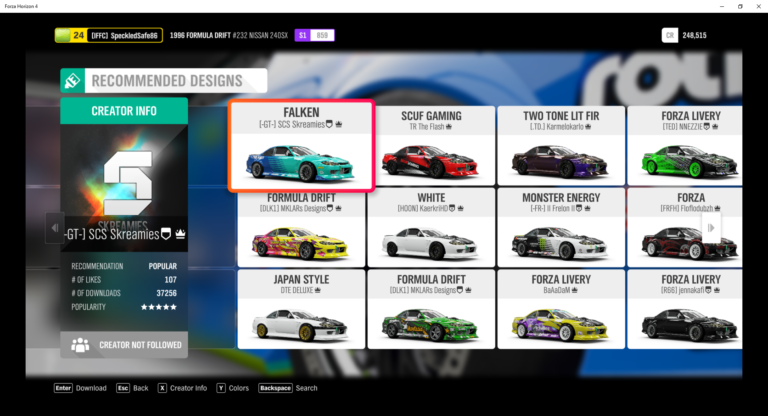 Forza Horizon 4: How To Redeem Cars In DLC Packs