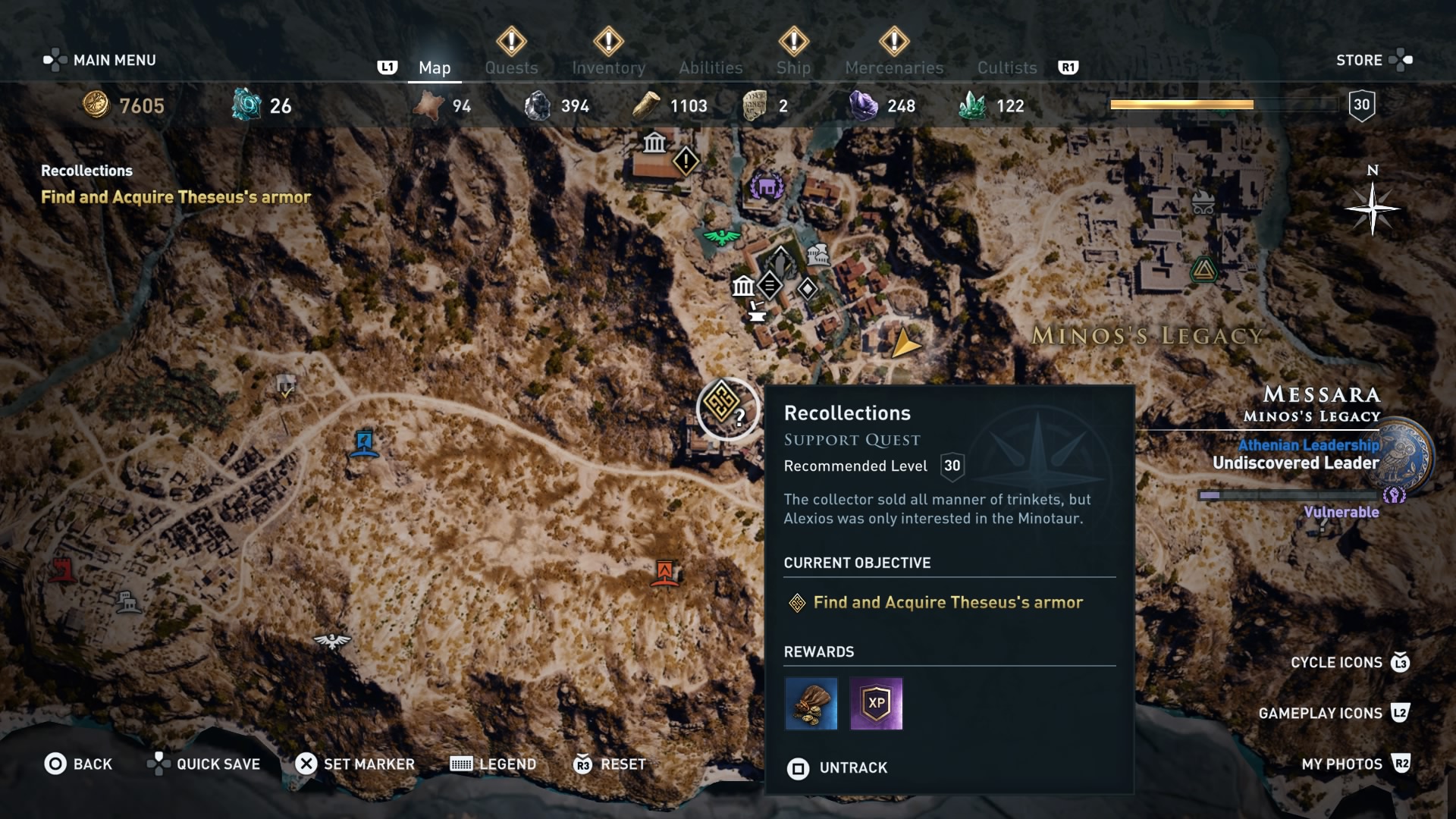 Assassin's Creed Odyssey: Recollections (Quest Walkthrough)