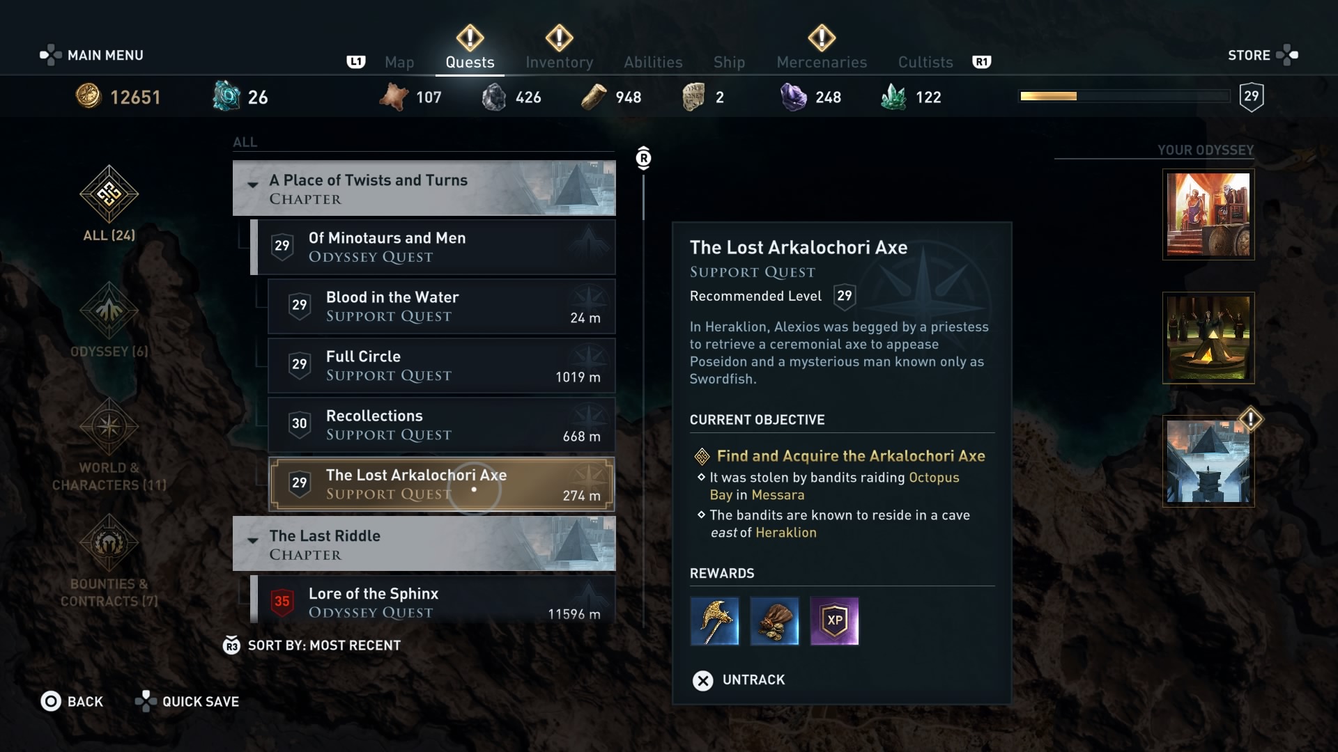 Assassins Creed Odyssey The Lost Arkalochori Axe Walkthrough
