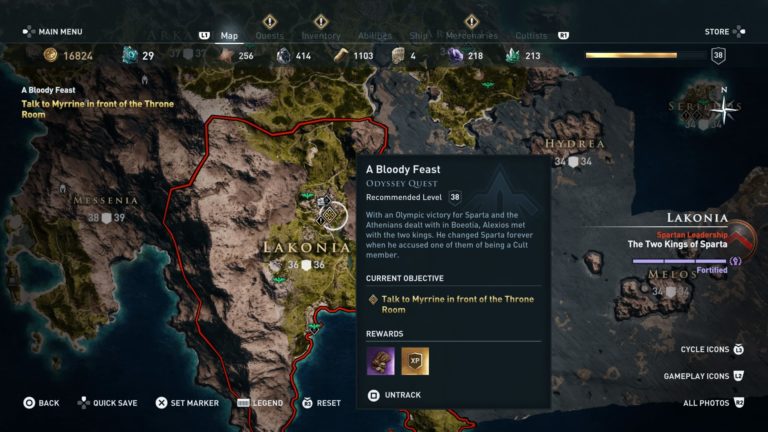 Assassin's Creed Odyssey: A Bloody Feast (Archidamos Or Pausanias)