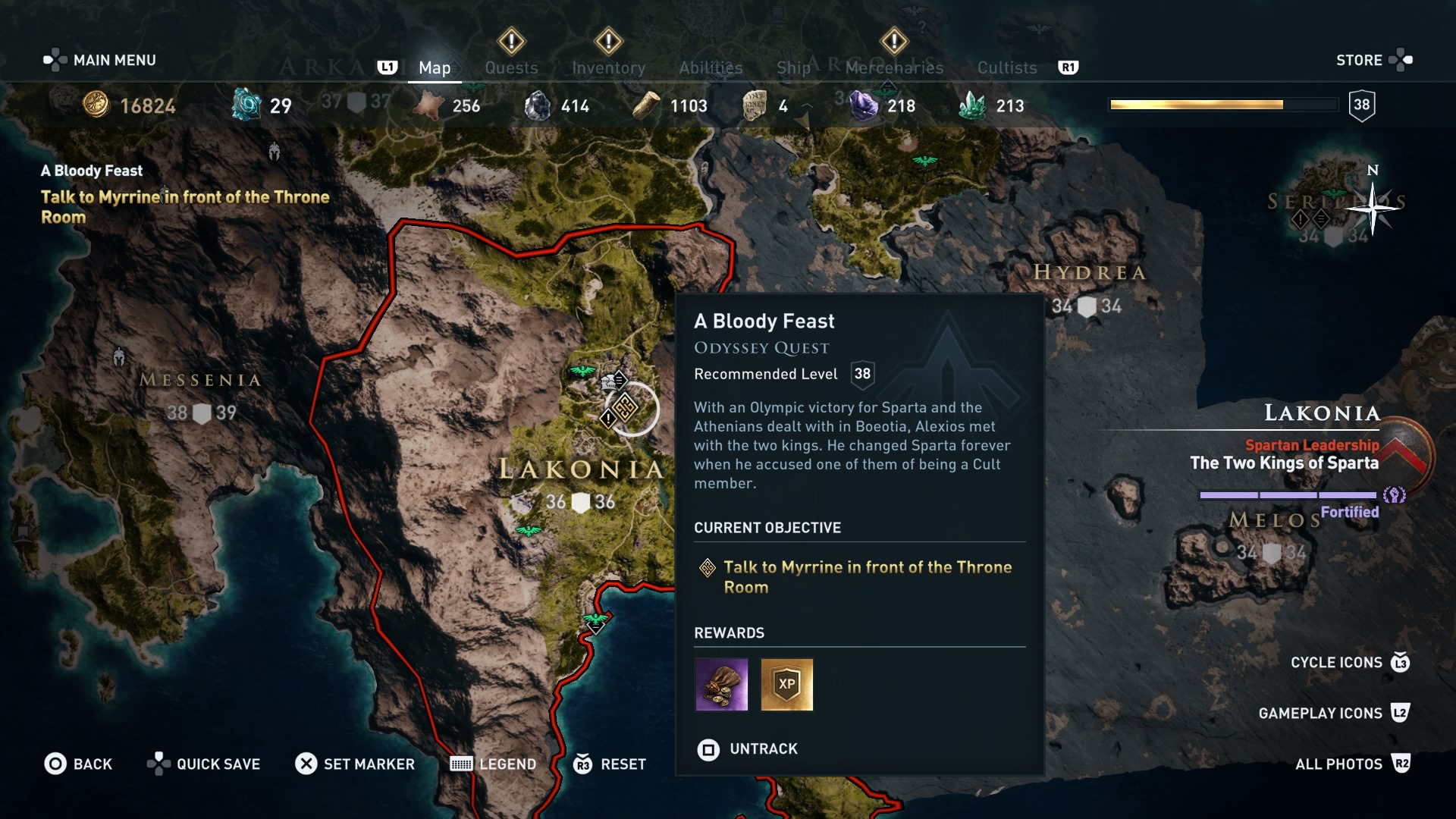 Assassin's Creed Odyssey: A Bloody Feast (Archidamos Or Pausanias)