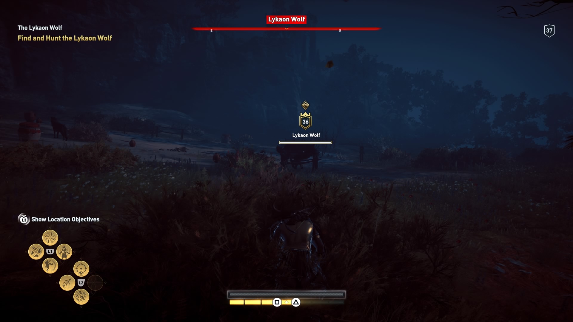 Assassin's Creed Odyssey: A Legendary Hunt (Lykaon Wolf)