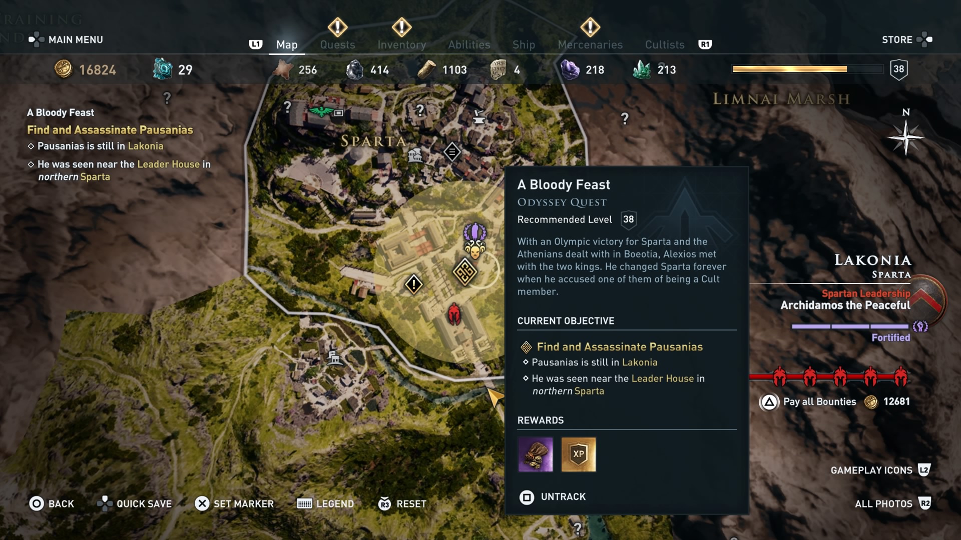 Assassin's Creed Odyssey: A Bloody Feast (Archidamos Or Pausanias)