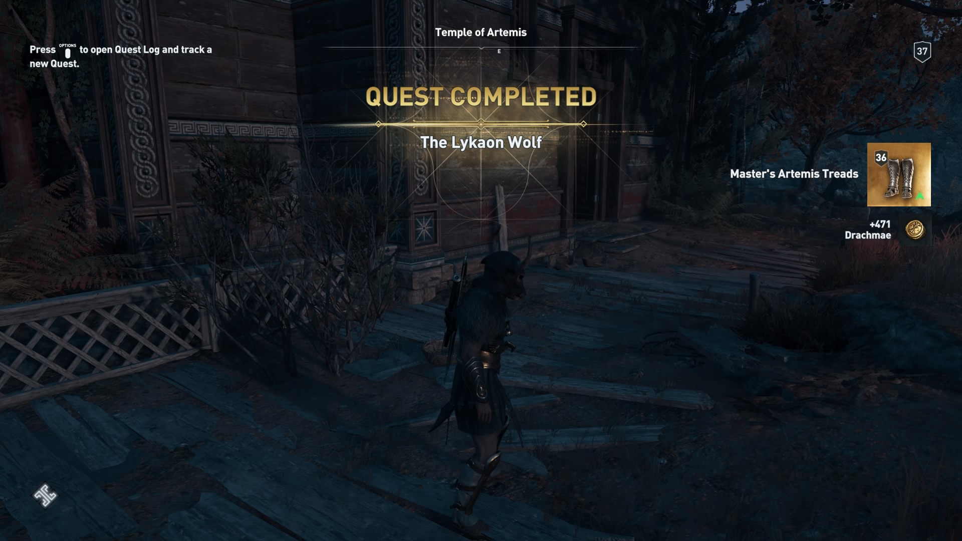 Assassins Creed Odyssey A Legendary Hunt Lykaon Wolf