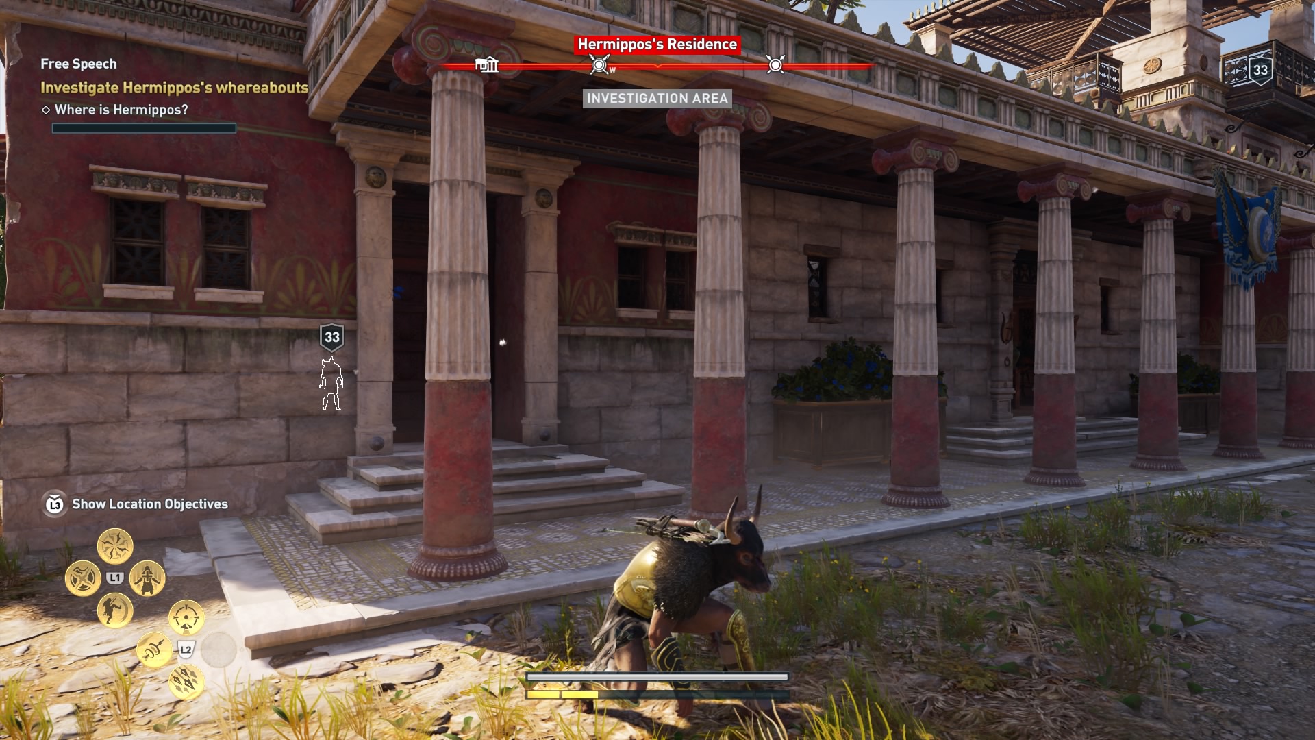 Assassins Creed Odyssey Free Speech Walkthrough