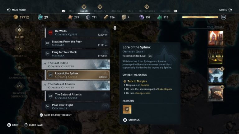 Assassin's Creed Odyssey: Lore Of The Sphinx (Walkthrough)