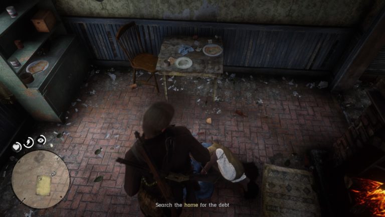 Red Dead Redemption 2 Debt Collection - Algie Davison