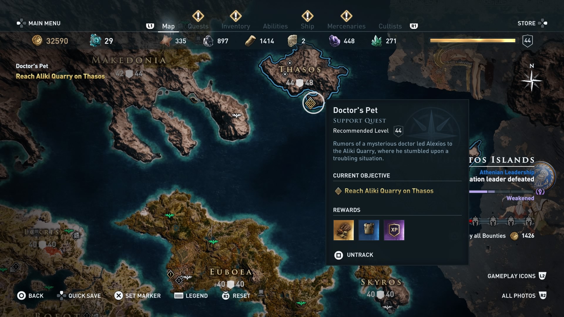 Assassin's Creed Odyssey: Doctor's Pet (Walkthrough)