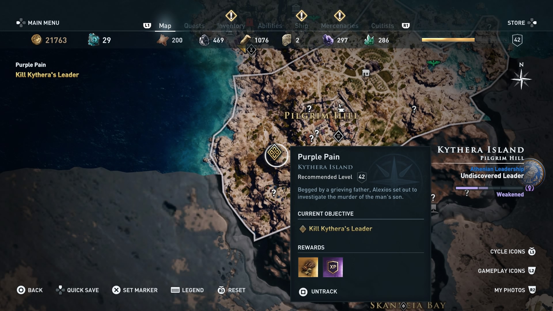Assassin's Creed Odyssey: Purple Pain (Quest Walkthrough)