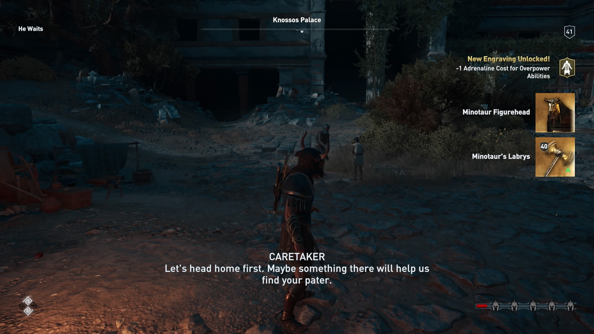 Assassin's Creed Odyssey: He Waits (Kill The Minotaur)