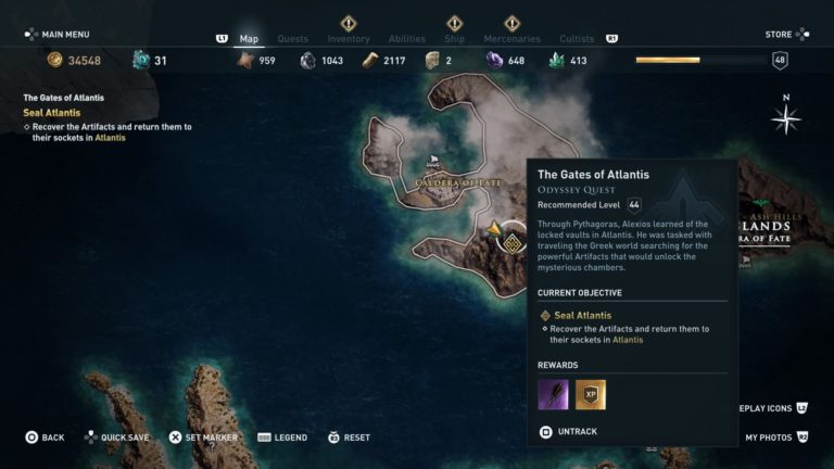 Assassin's Creed Odyssey: The Gates Of Atlantis (Walkthrough)