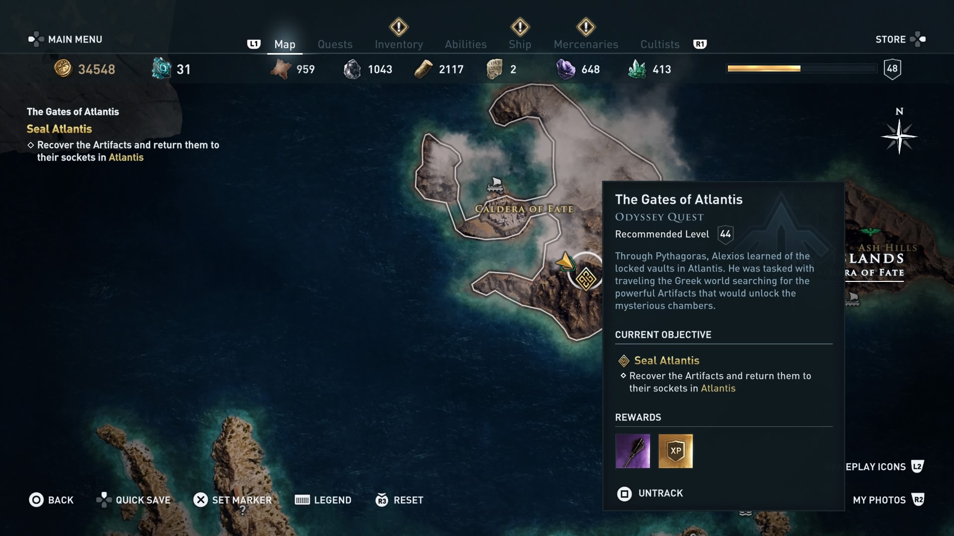Assassin's Creed Odyssey: The Gates Of Atlantis (Walkthrough)
