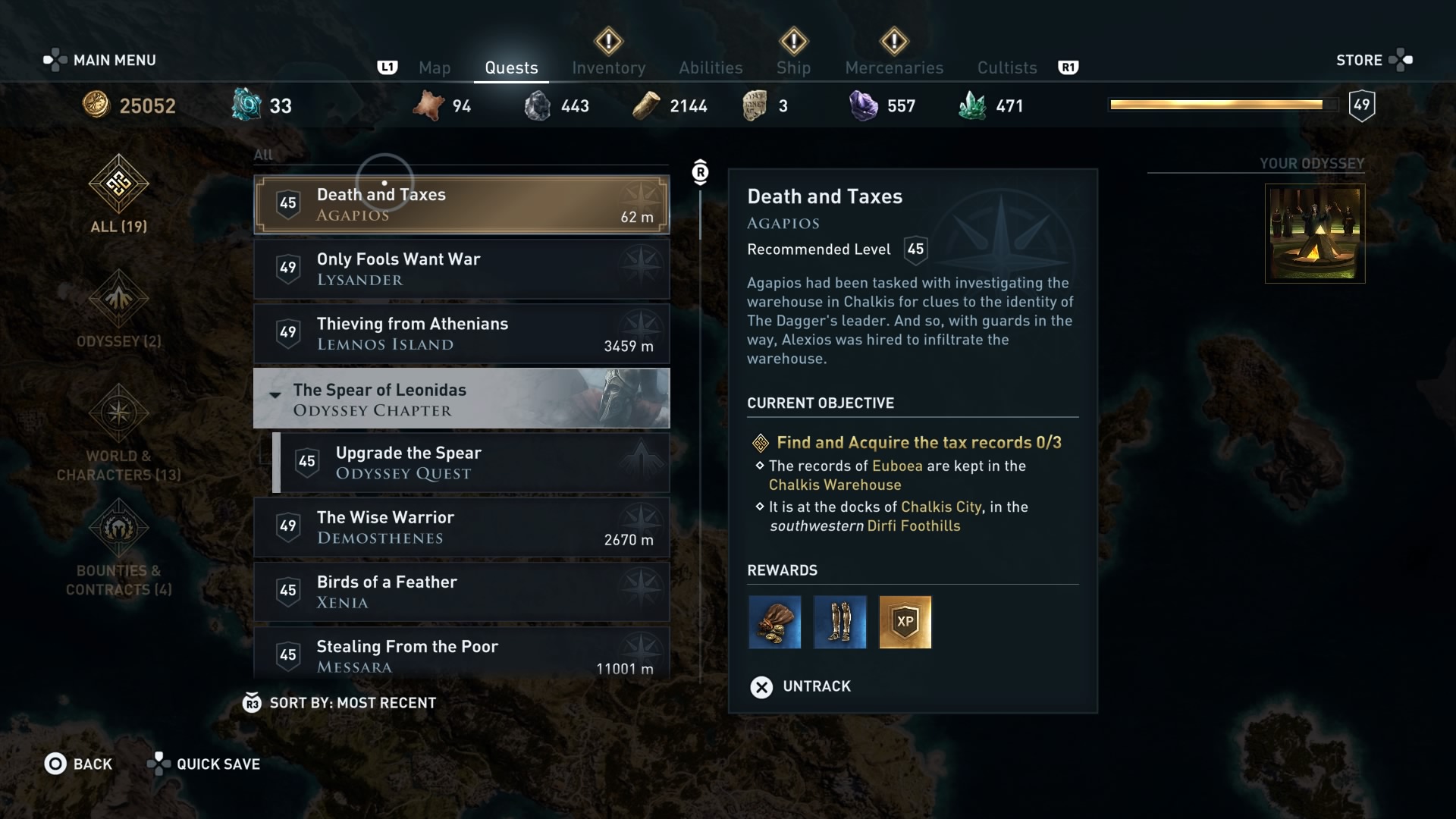 Assassin's Creed Odyssey: Death And Taxes (Walkthrough)