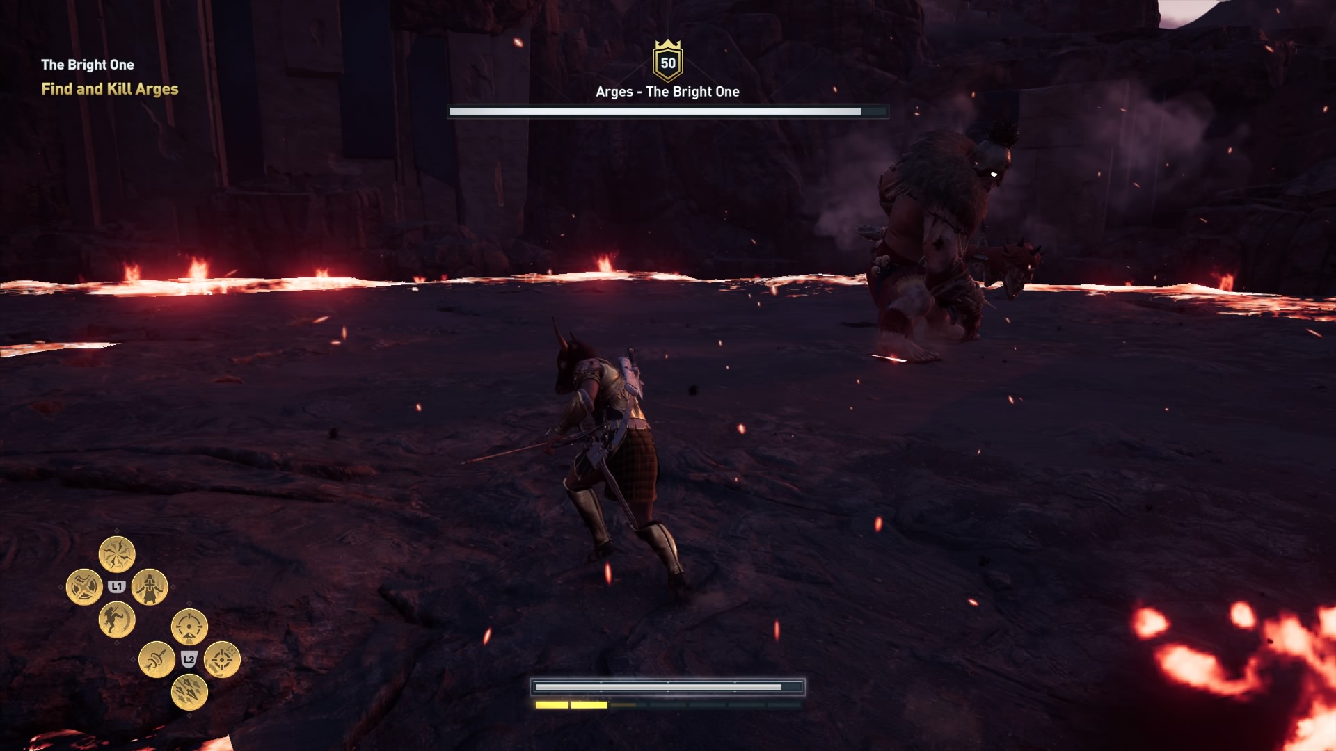 Assassin's Creed Odyssey: The Bright One (Defeat Arges The Cyclops)