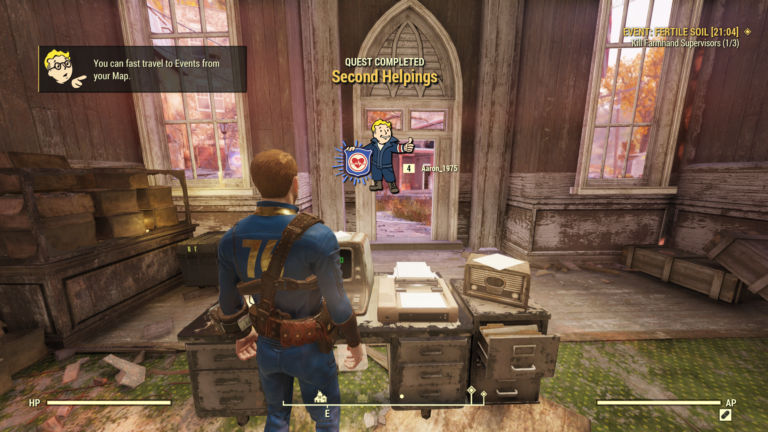 Fallout 76: Second Helpings (Walkthrough And Guide)