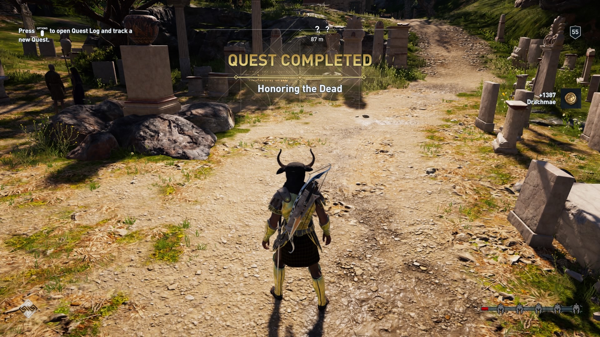 Assassins Creed Odyssey Honoring The Dead Walkthrough