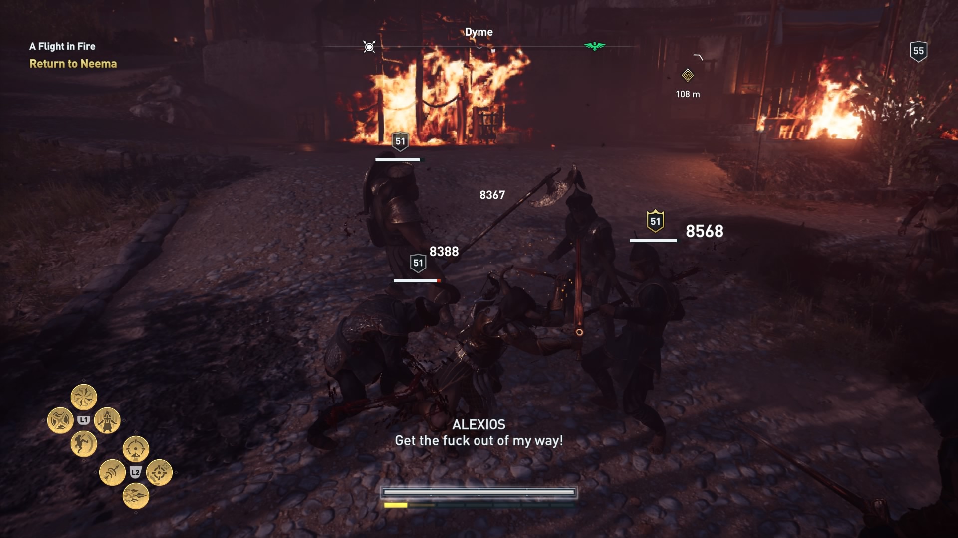 Assassin's Creed Odyssey: A Flight In Fire (Walkthrough)