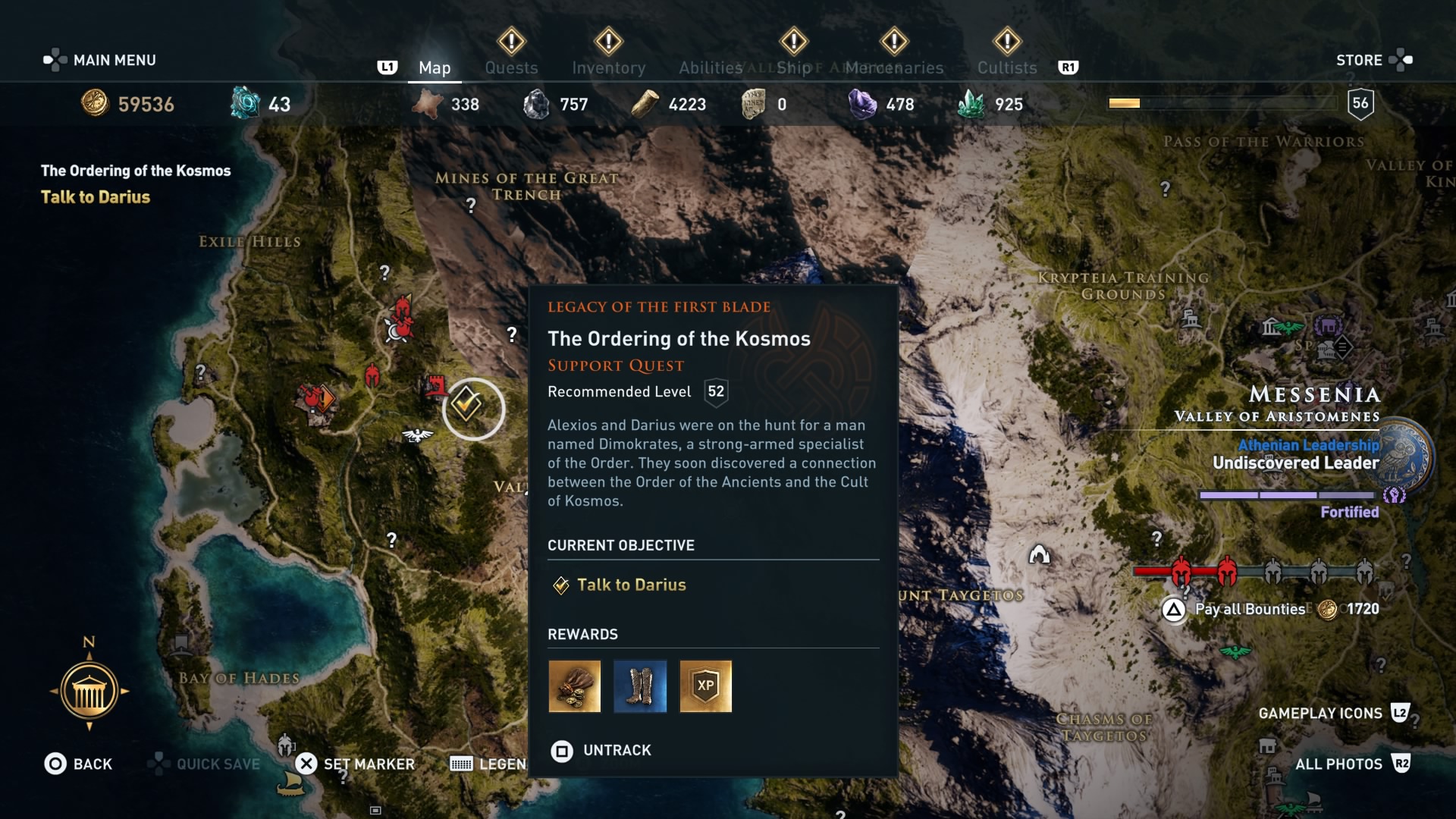 AC Odyssey: The Ordering Of The Kosmos (Walkthrough)
