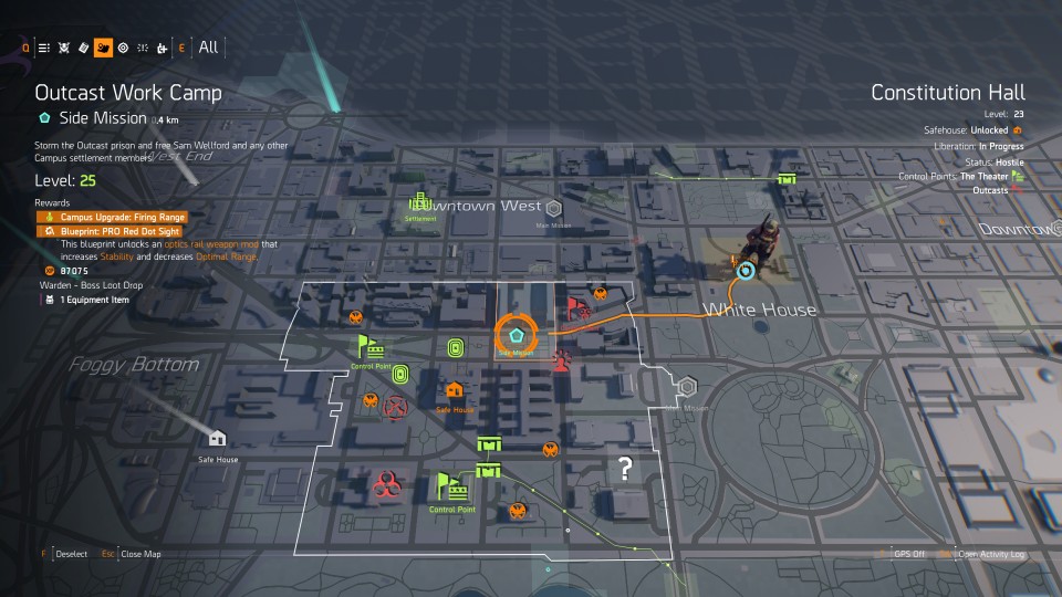 Outcast Work Camp - The Division 2 Walkthrough - Ordinary Reviews