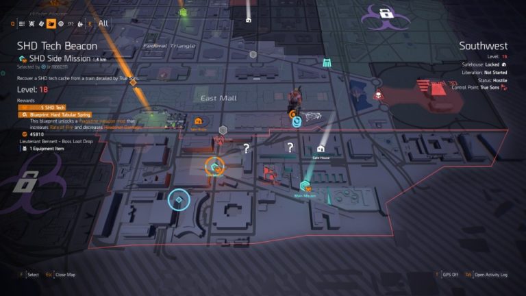 SHD Tech Beacon - The Division 2 Walkthrough - Ordinary Reviews