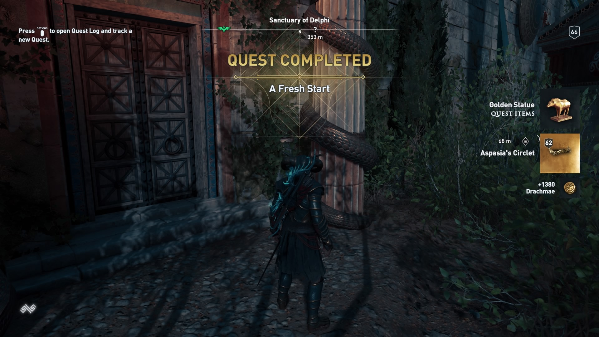 A Fresh Start (Cultist Leader): Assassin's Creed Odyssey Walkthrough