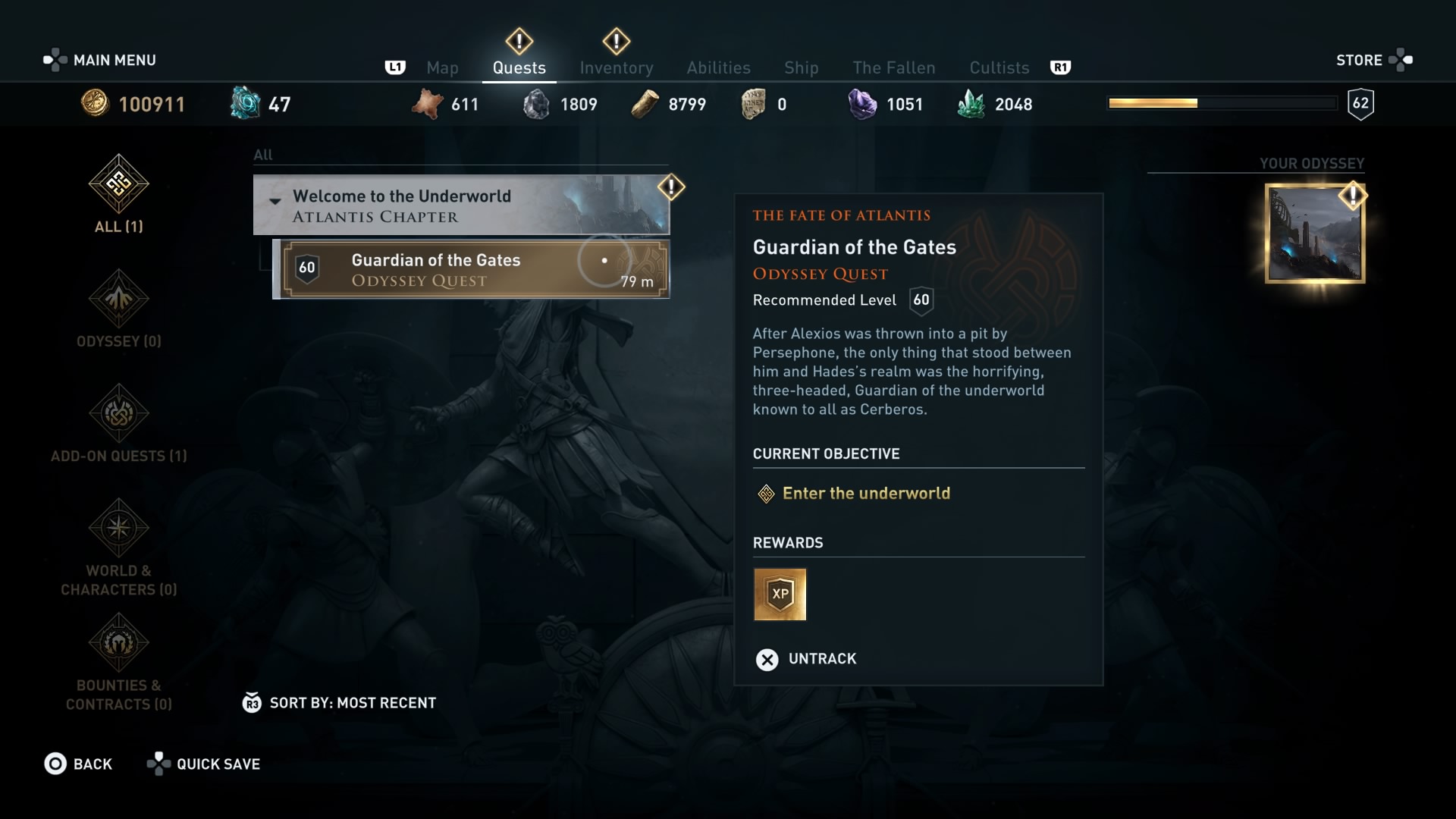 Guardian Of The Gates: Assassin's Creed Odyssey Walkthrough