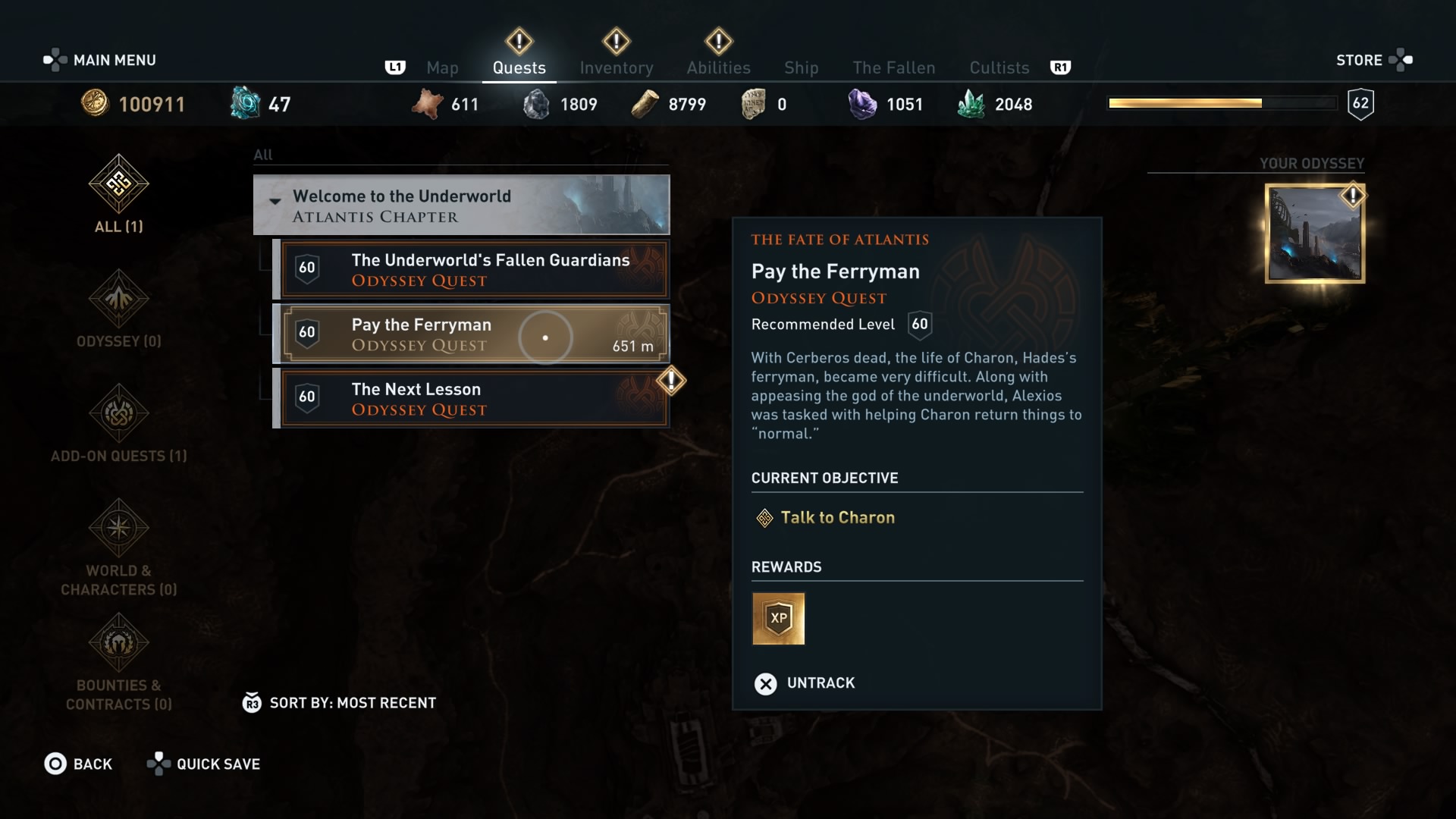 Pay The Ferryman: Assassin's Creed Odyssey Walkthrough
