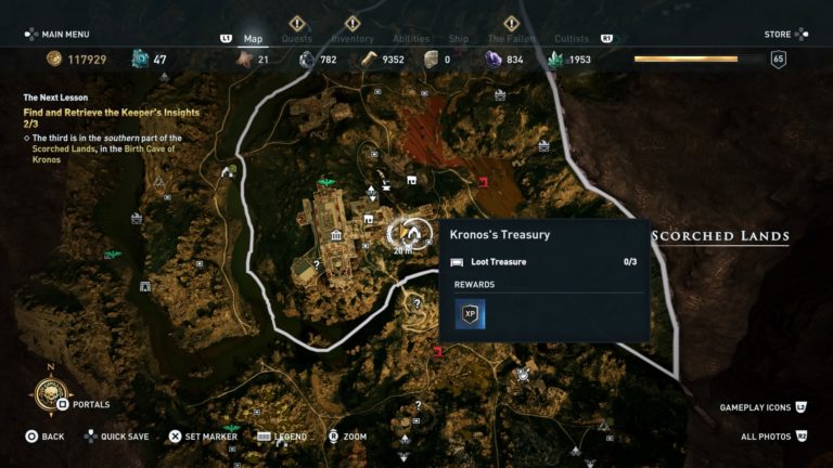 All Keeper's Insights Locations (The Next Lesson) - AC Odyssey Wiki