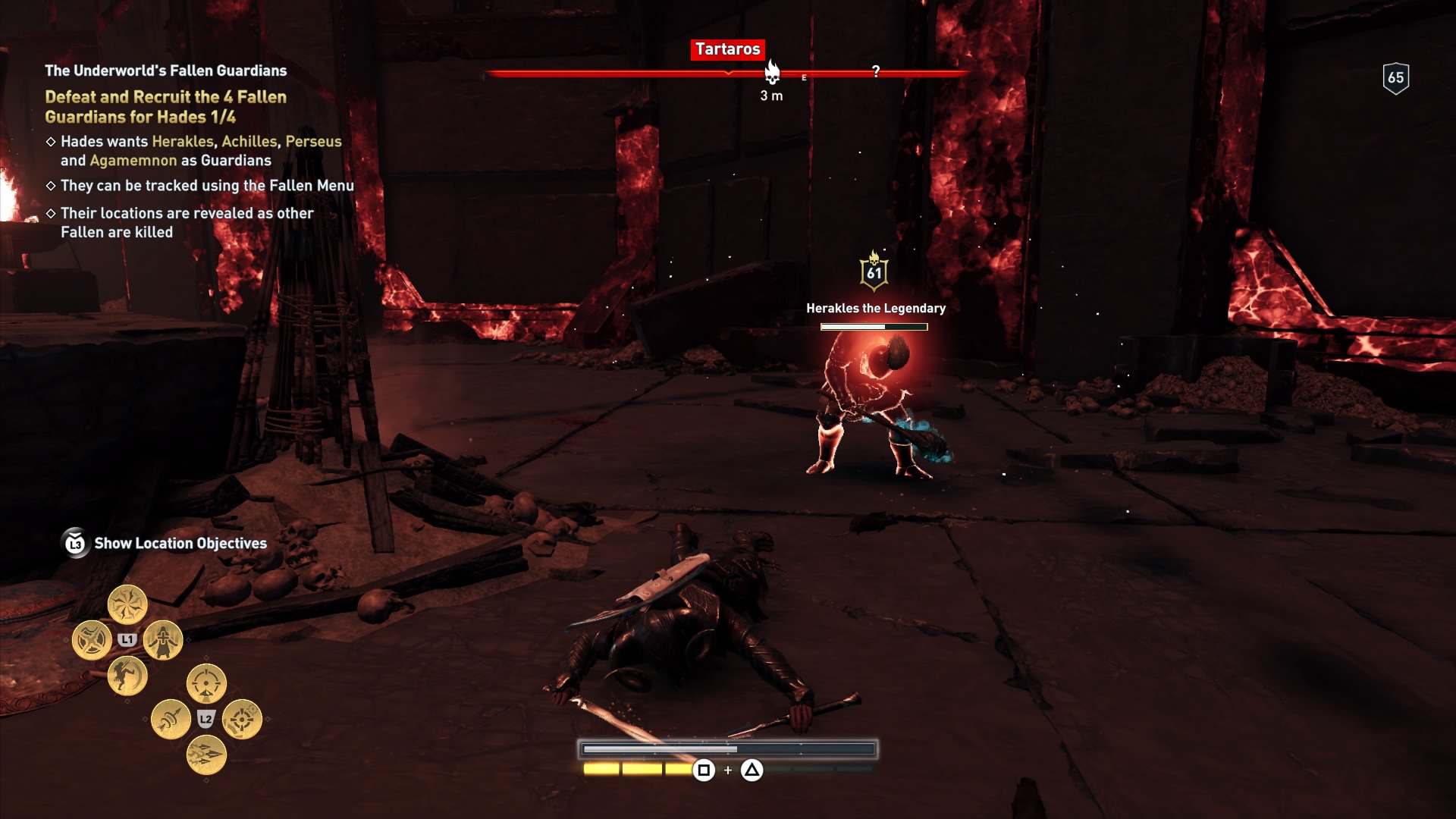 The Underworld's Fallen Guardians (All Fallen Locations) - AC Odyssey