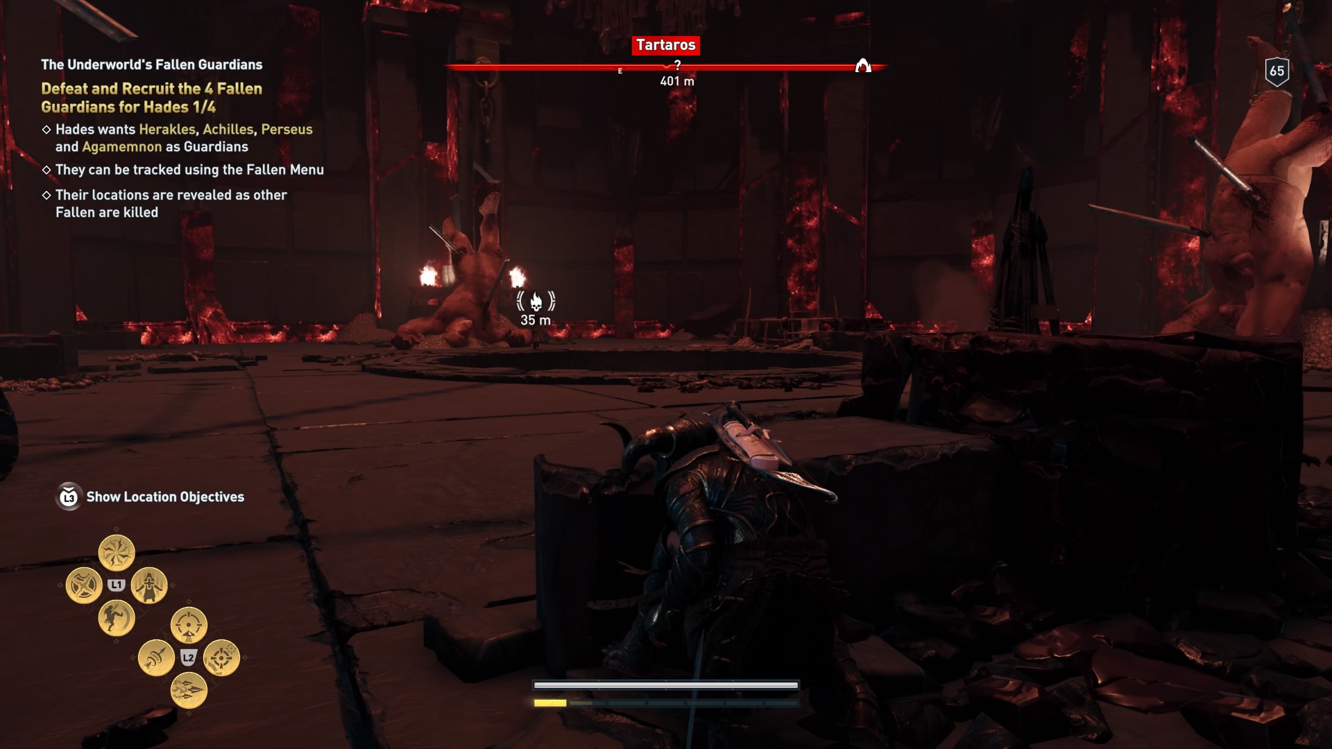 The Underworld's Fallen Guardians (All Fallen Locations) - AC Odyssey