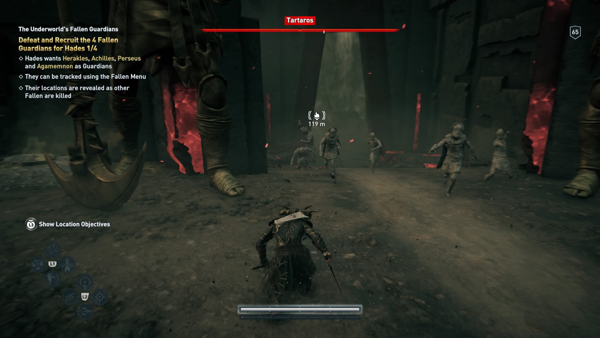 The Underworld's Fallen Guardians (All Fallen Locations) - AC Odyssey