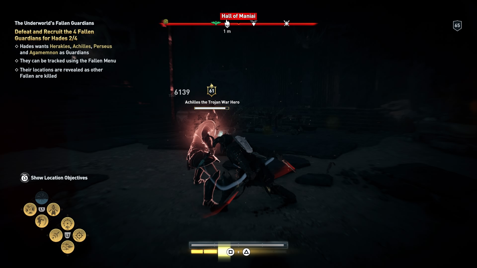 The Underworld's Fallen Guardians (All Fallen Locations) - AC Odyssey