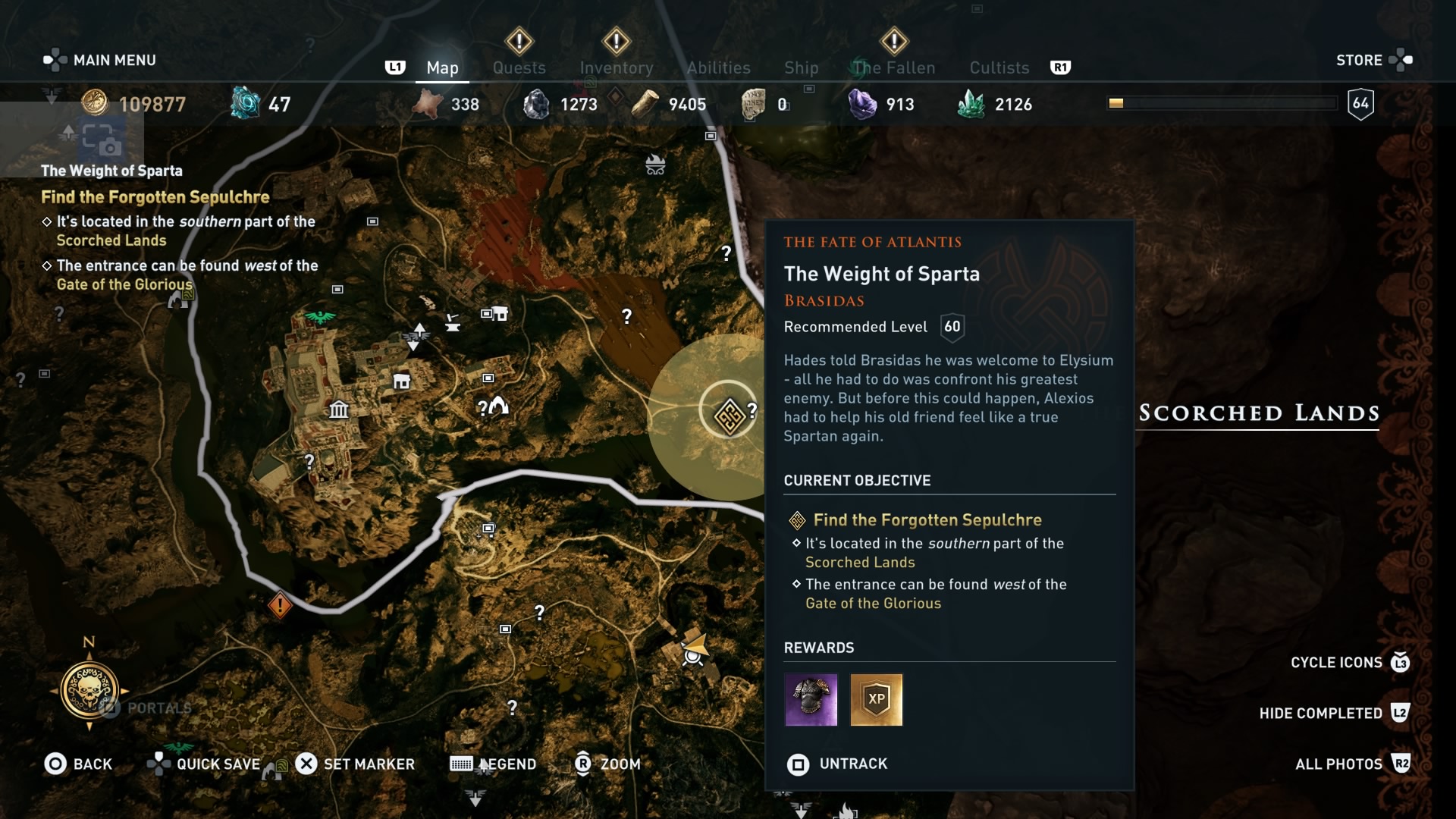 The Weight Of Sparta: Assassin's Creed Odyssey Walkthrough