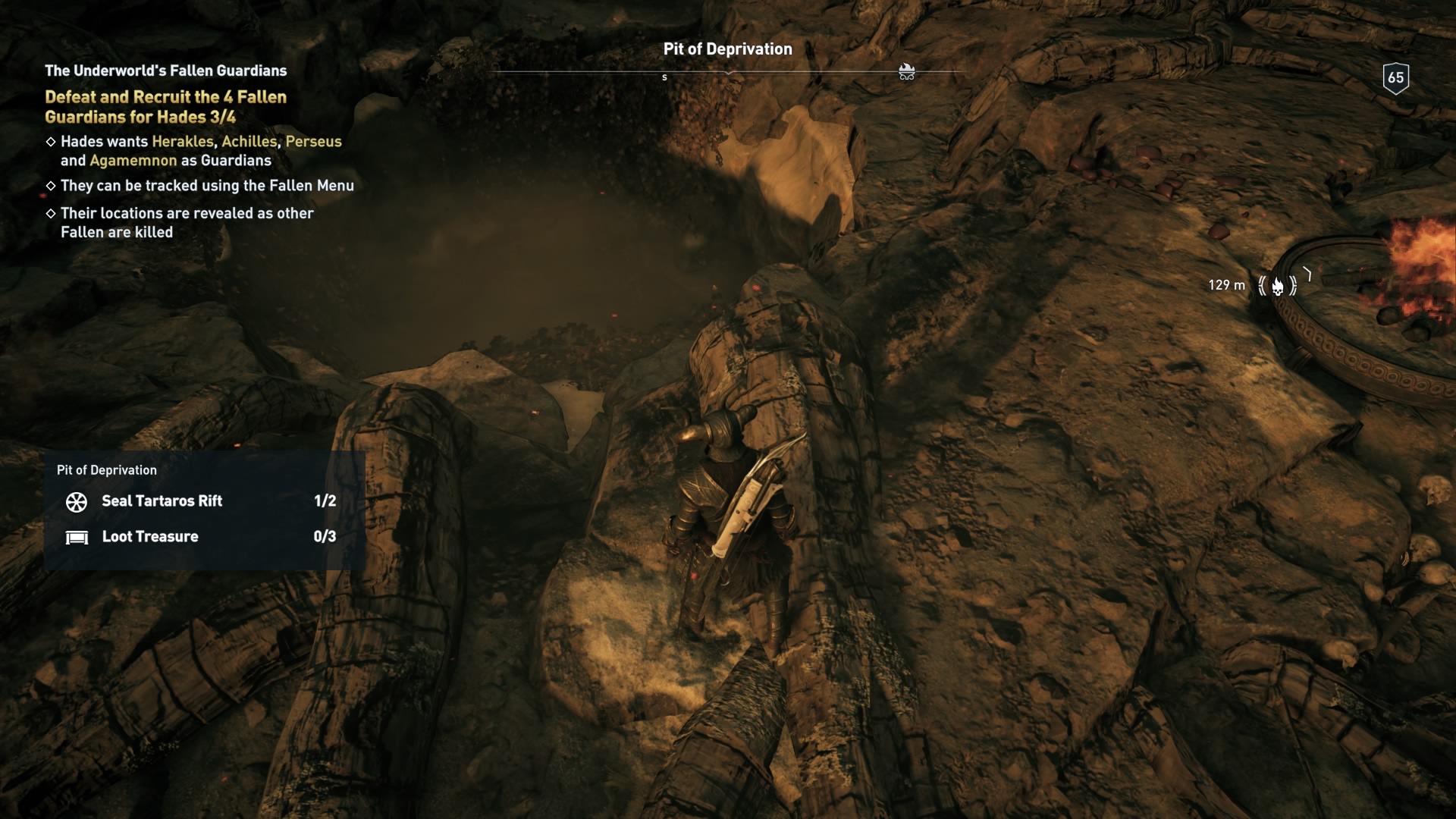 The Underworld's Fallen Guardians (All Fallen Locations) - AC Odyssey