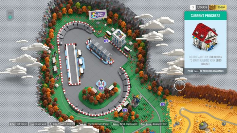 Lego Speed Champions (Forza Horizon 4) - All Influence Board Locations