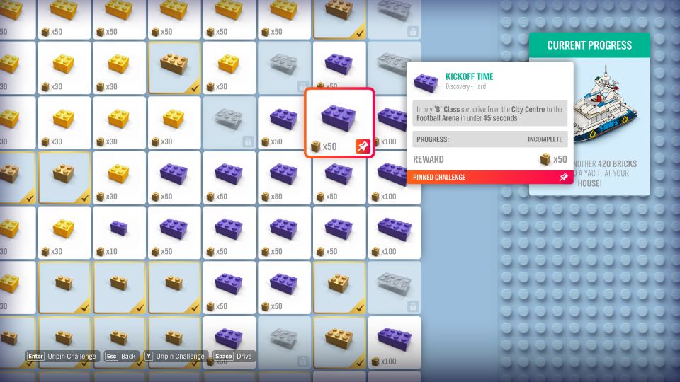 Drive From "A" To "B" Brick Challenges: Lego Speed Champions (FH4)