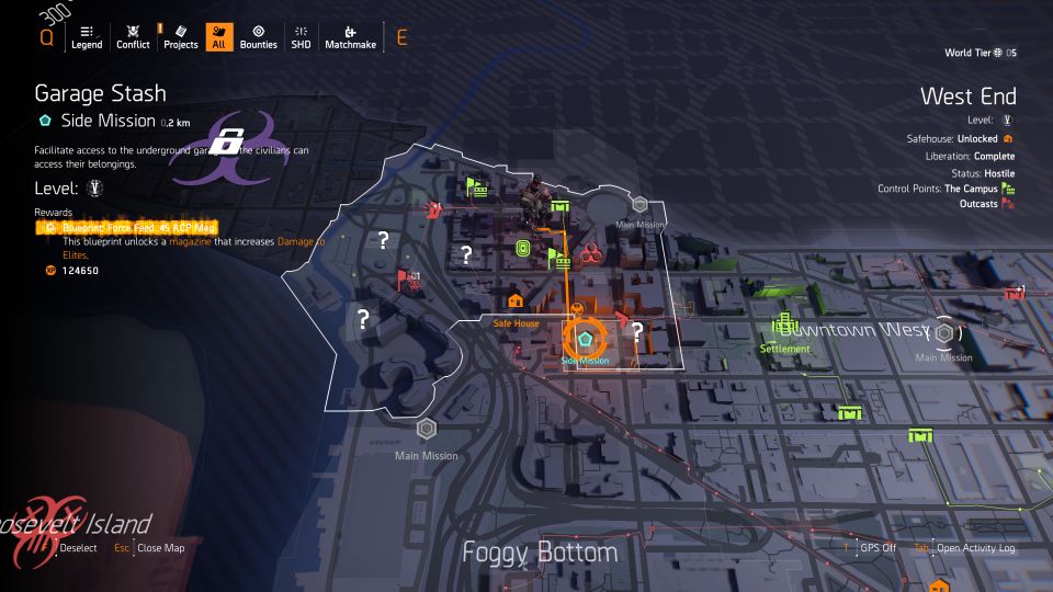 Division 2: Garage Stash Hidden Mission Location And Walkthrough