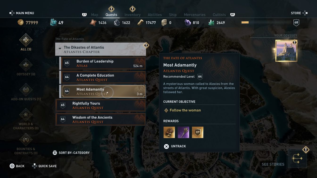 Most Adamantly: Assassin's Creed Odyssey Walkthrough