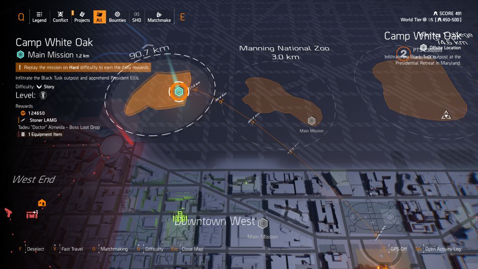 Camp White Oak: The Division 2 Walkthrough - Ordinary Reviews