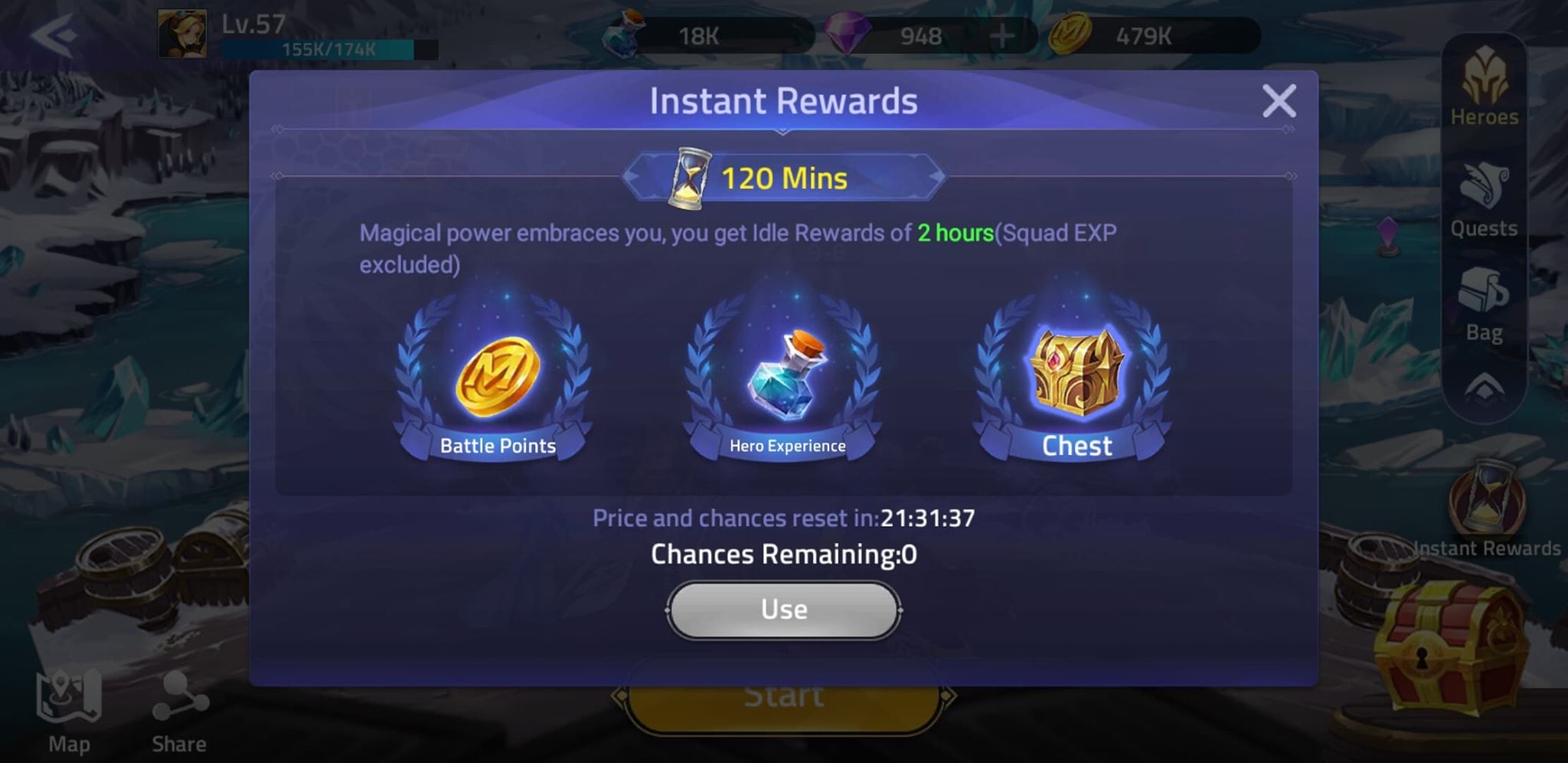 Mobile Legends Adventure - How To Get Hero Experience Fast