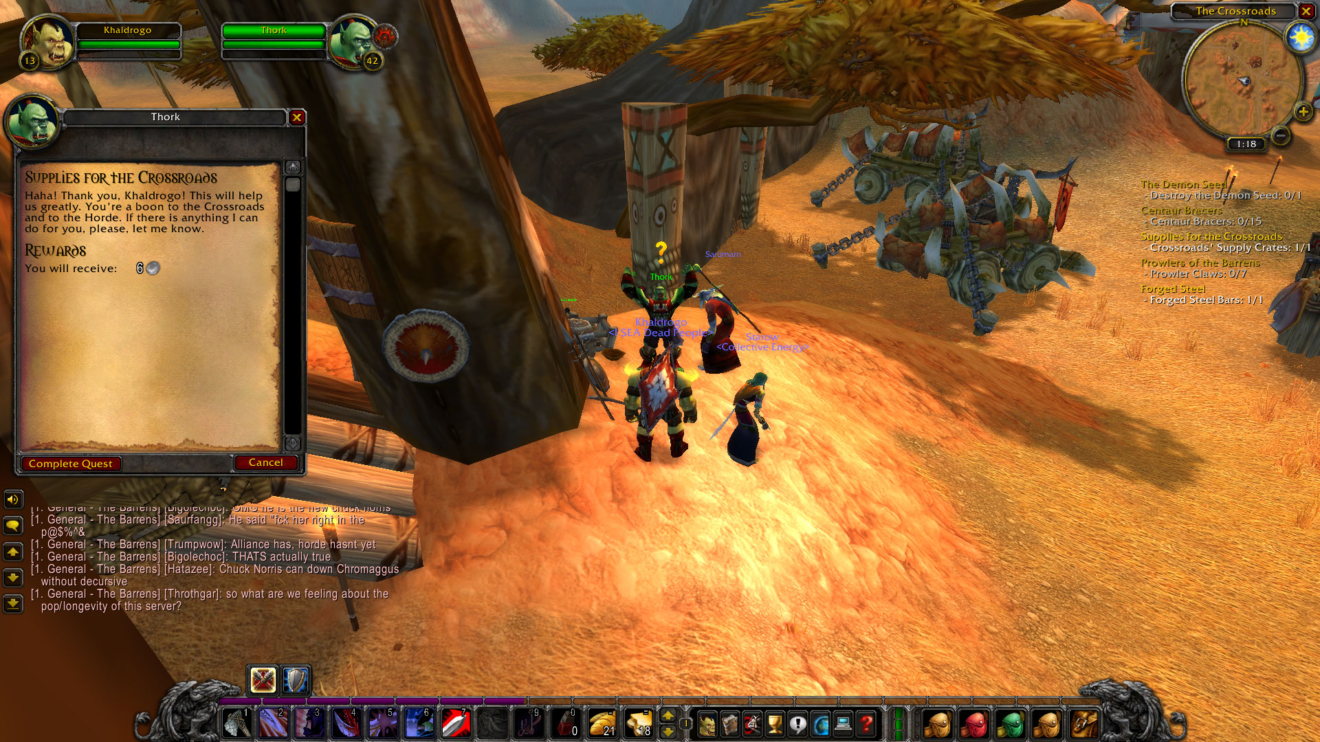 Supplies For The Crossroads: WoW Classic Guide And Wiki