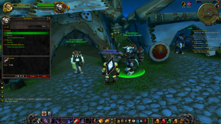 How To Equip A Ranged Weapon For A Melee Class - WoW Classic