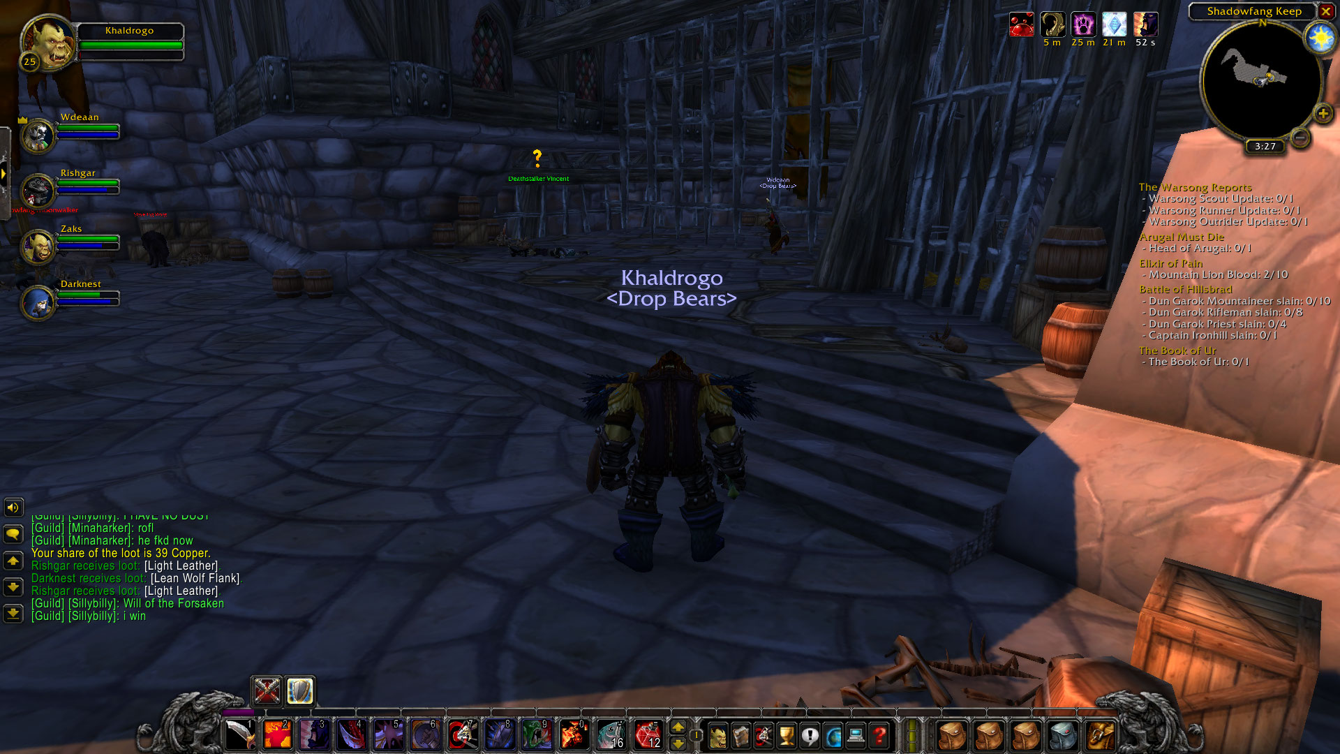 Deathstalkers In Shadowfang (Shadowfang Keep): WoW Classic