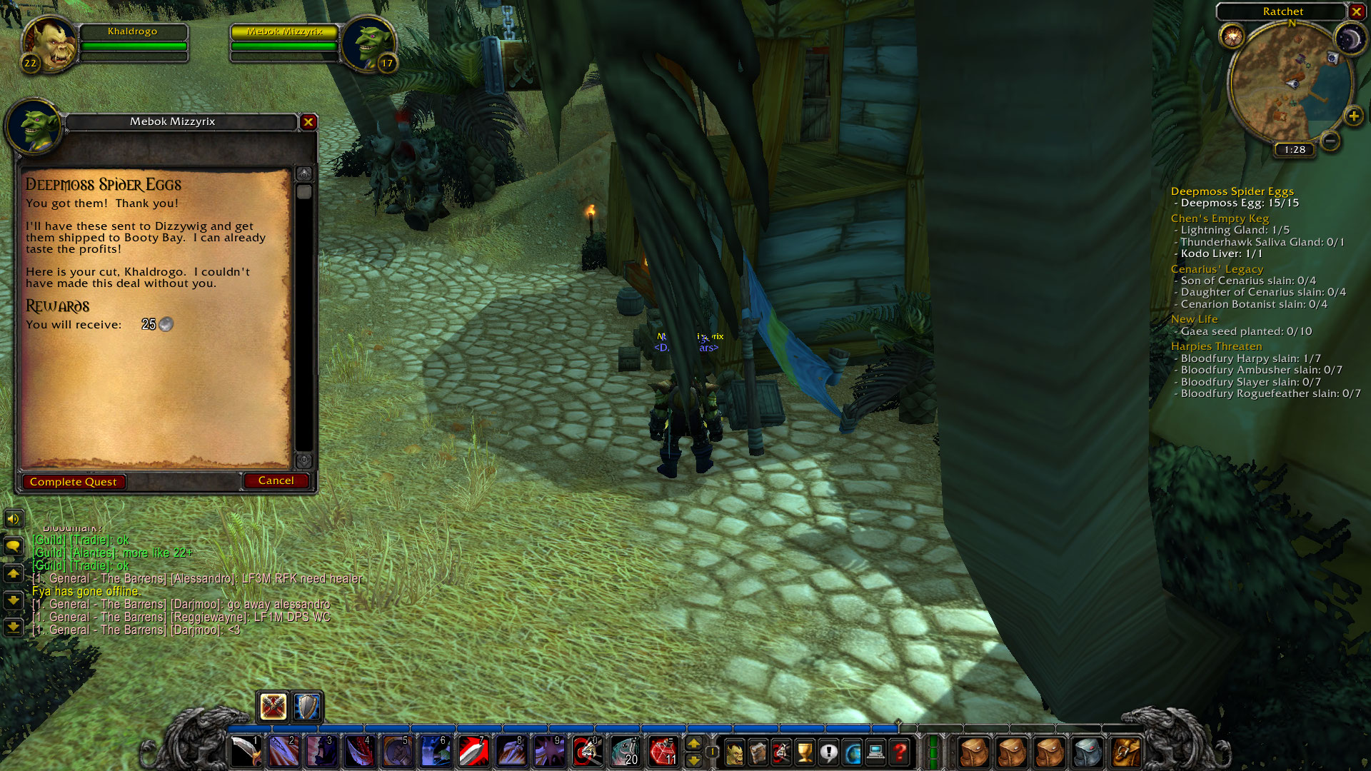 Deepmoss Spider Eggs: WoW Classic Guide And Walkthrough