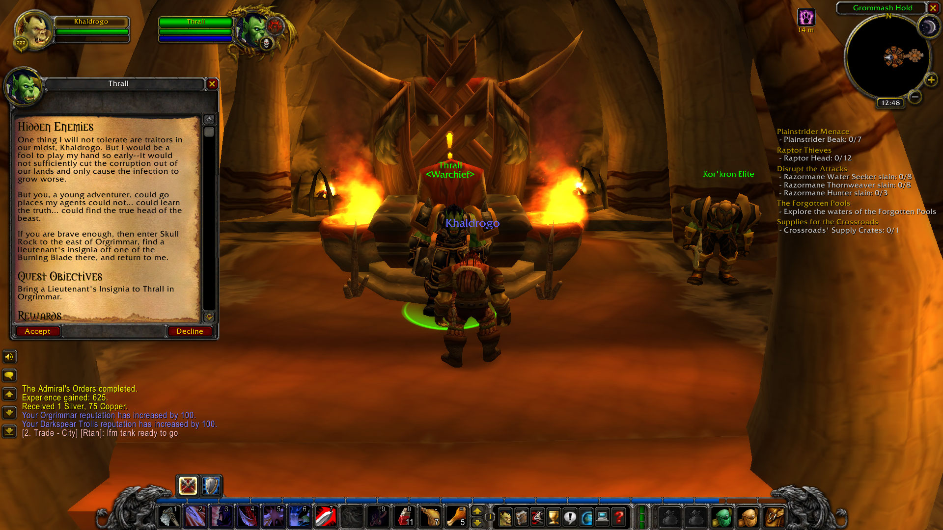 Hidden Enemies (Ragefire Chasm): WoW Classic Guide